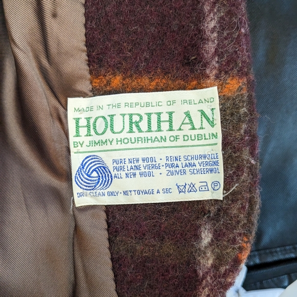 Jimmy Hourihan | Jackets & Coats | Hourihan Wool Plaid Cape With ...